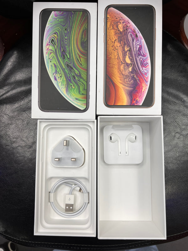 iPhone XS/XS Max Empty Box with Full Accessories Genuine - GSM Workshop ...